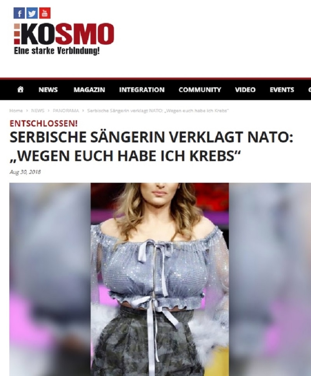 NEMAČKI MEDIJI BRUJE O MIRI ŠKORIĆ! Kada čujete ŠTA JE REKLA o NATO ... NEMAČKI MEDIJI BRUJE O MIRI ŠKORIĆ! Kada čujete ŠTA JE REKLA o NATO ...